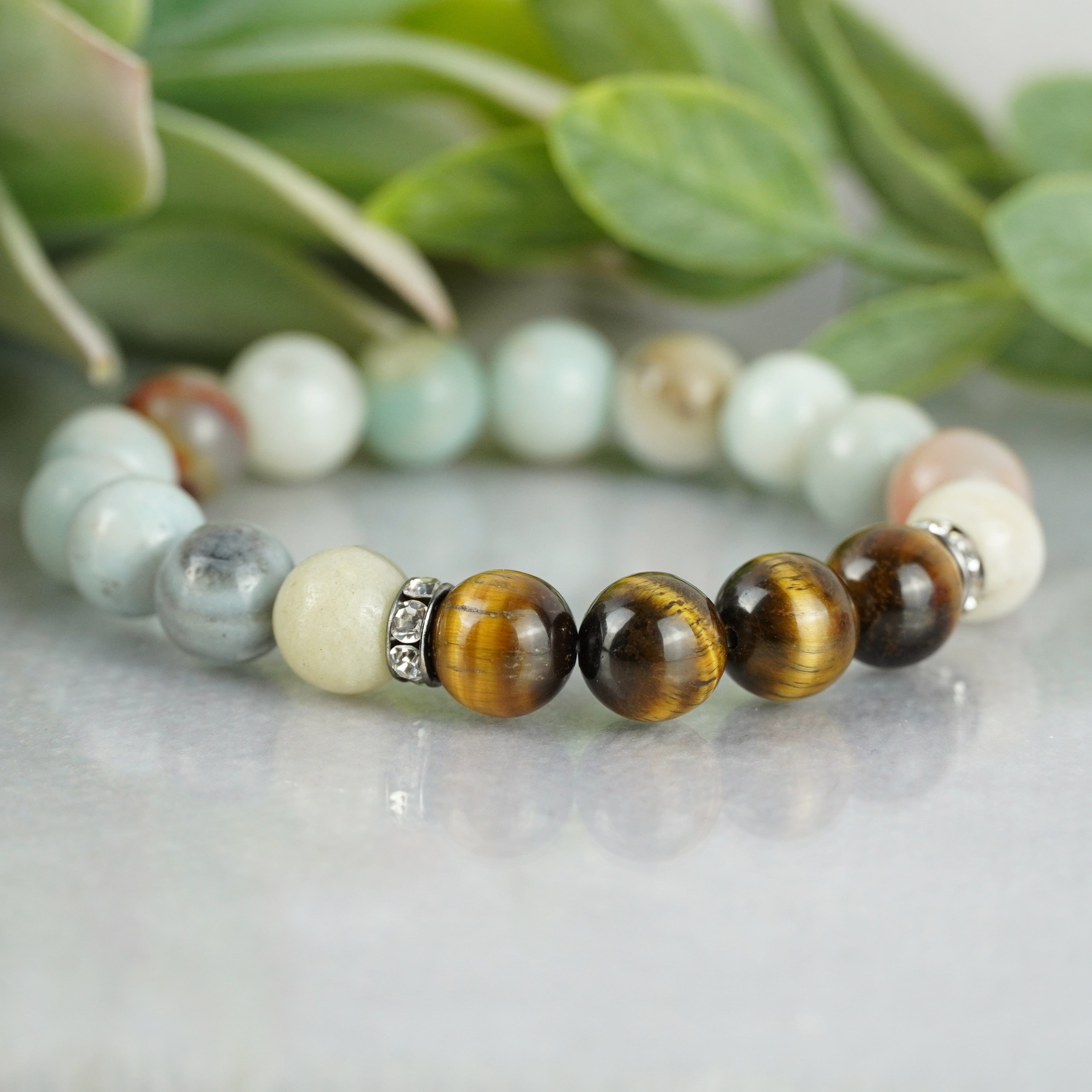 Tiger Eye & Morganite – STYLES BY SOMA